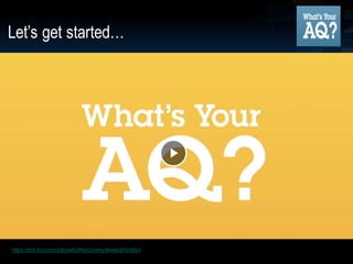 The Path Forward: Getting started with Analytics Quotient | PPTX