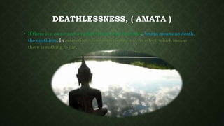 The path leading to cessation of suffering | PPTX