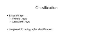 The pathology and management of blount’s disease | PPTX
