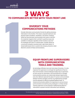 The Path to Frontline Employee Engagement | PDF