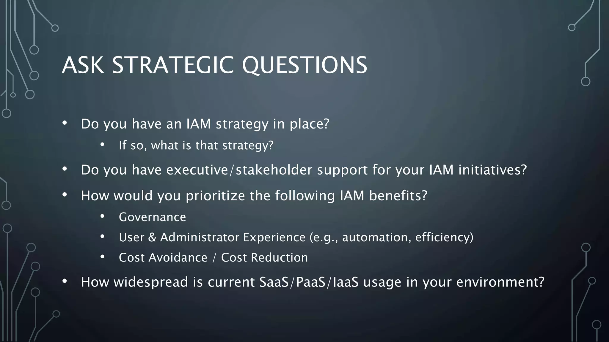 The Path to IAM Maturity | PPTX