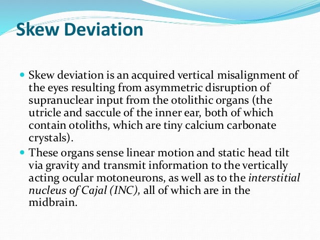 The patient with diplopia