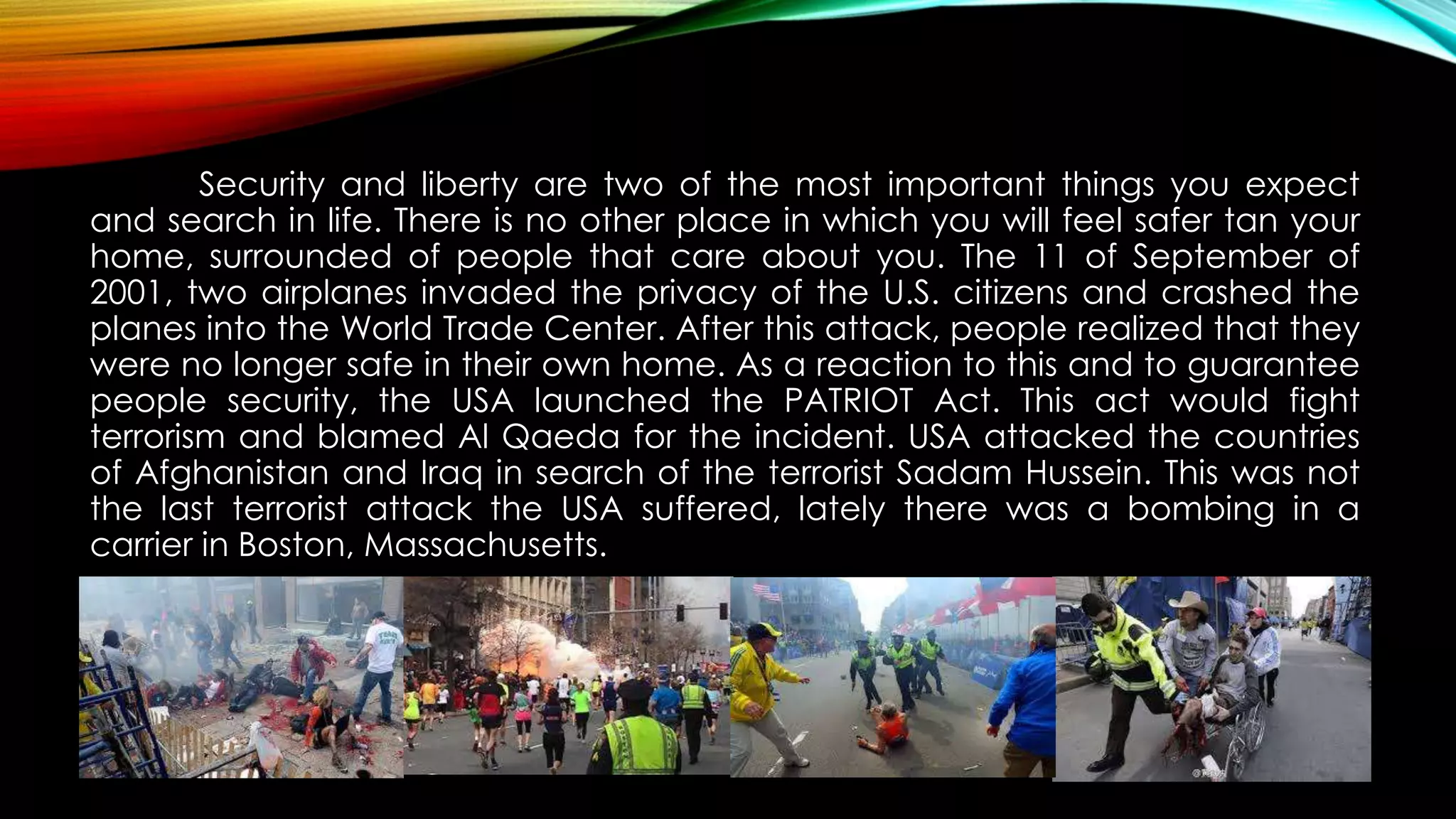 The patriot act | PPTX