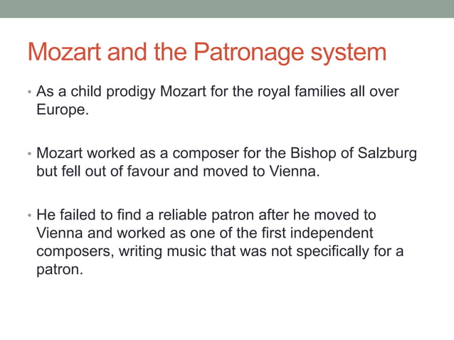 The patronage system | PPT