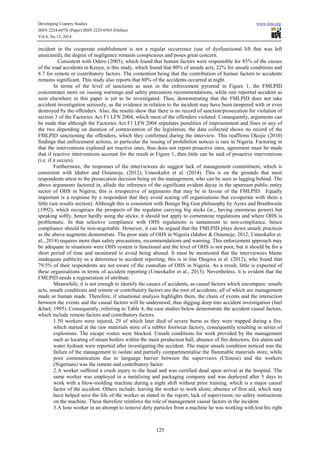 The pattern of occupational accidents, injuries, accident causal factors and intervention in ...