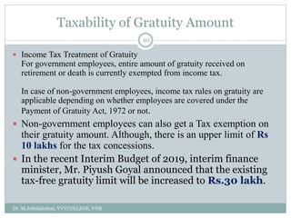 The payment of gratuity act, 1972 | PPTX