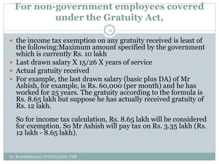 The payment of gratuity act, 1972 | PPTX