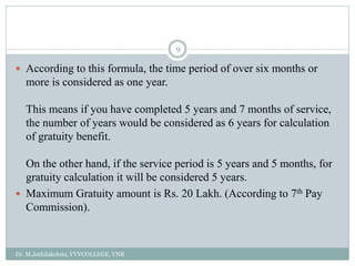 The payment of gratuity act, 1972 | PPTX