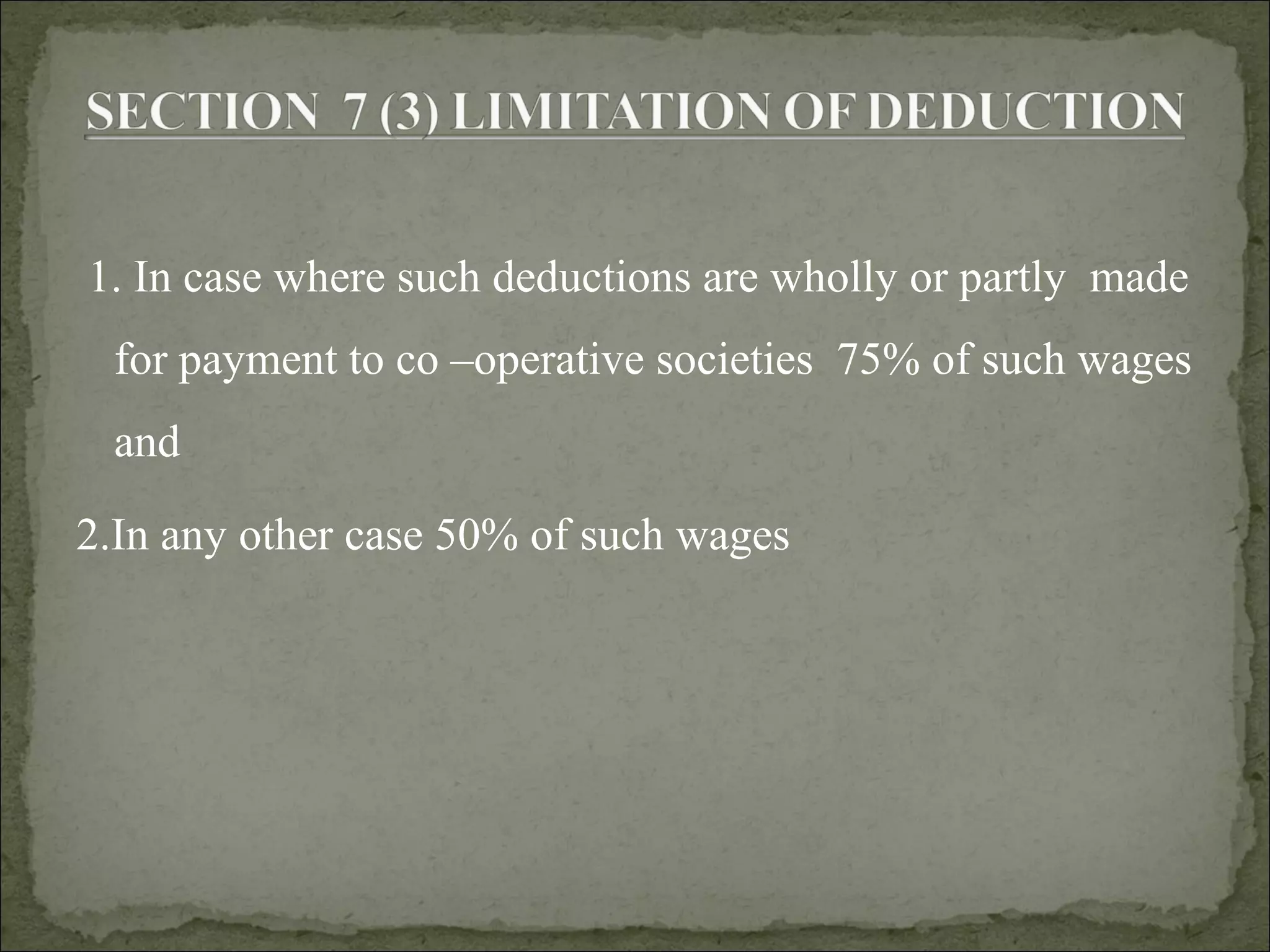 The Payment of Wages Act, 1936 | PPT