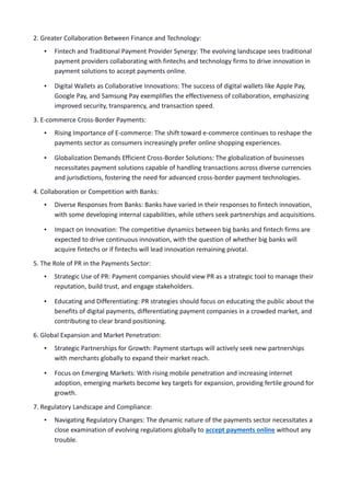 The Payment Trends in 2024 : What to Expect? | PDF