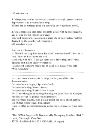 The PCNet Project (B)Dynamically Managing ResidualRisk042.docx