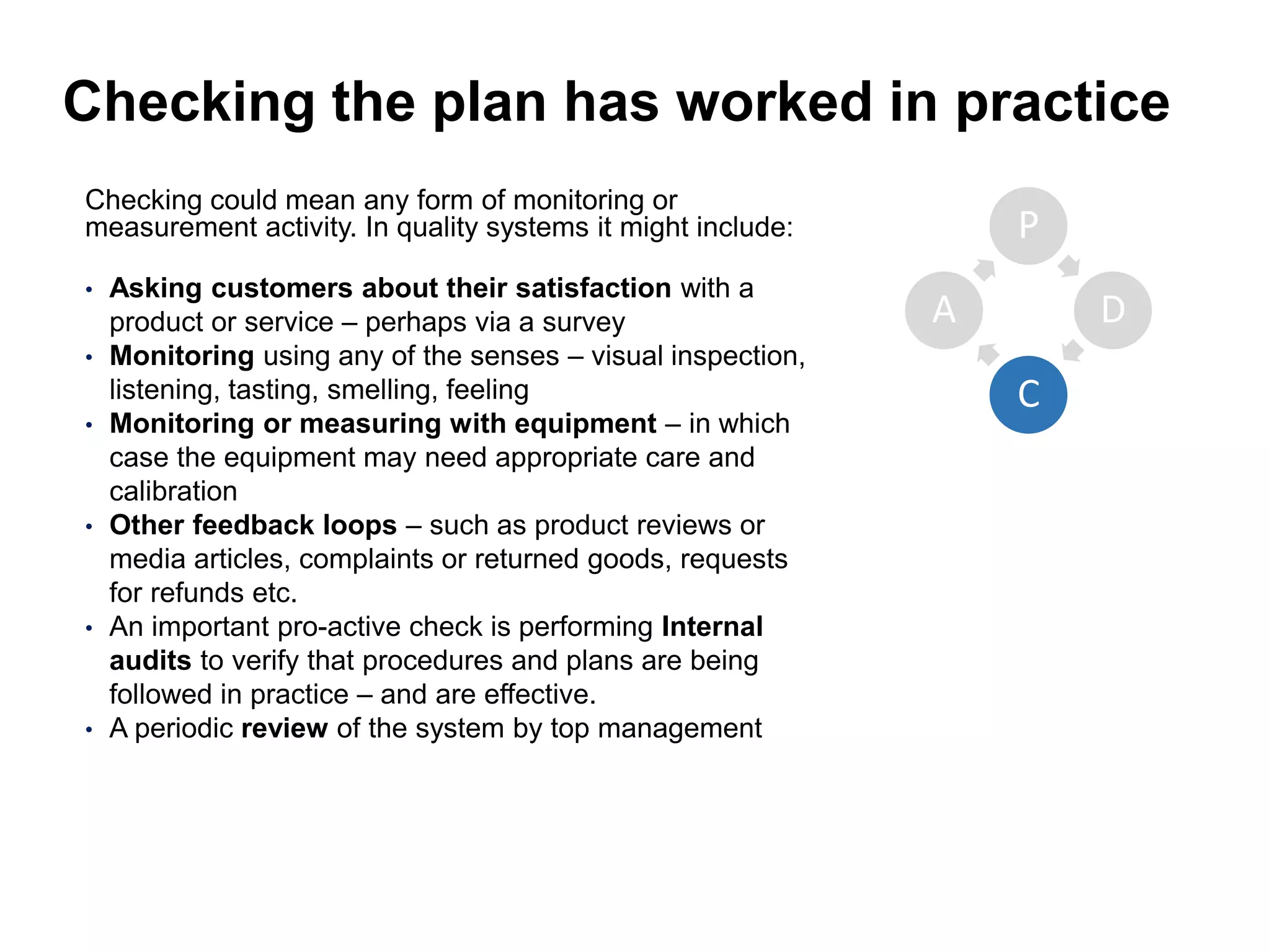 An introduction to the PDCA cycle | PPTX