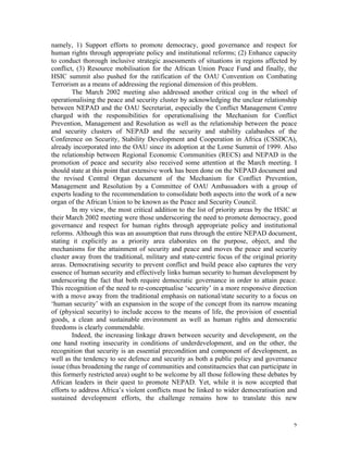 The Peace and Security Challenges Facing Africa: Can the African Union ...
