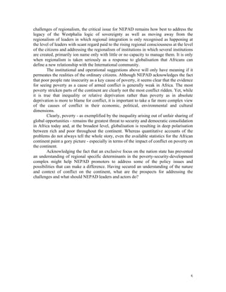The Peace and Security Challenges Facing Africa: Can the African Union ...