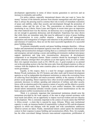 The Peace and Security Challenges Facing Africa: Can the African Union ...