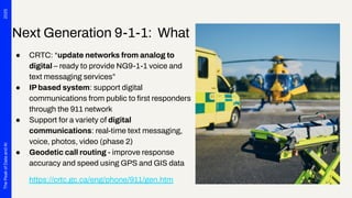 Supporting the NextGen 911 Digital Transformation with FME | PDF