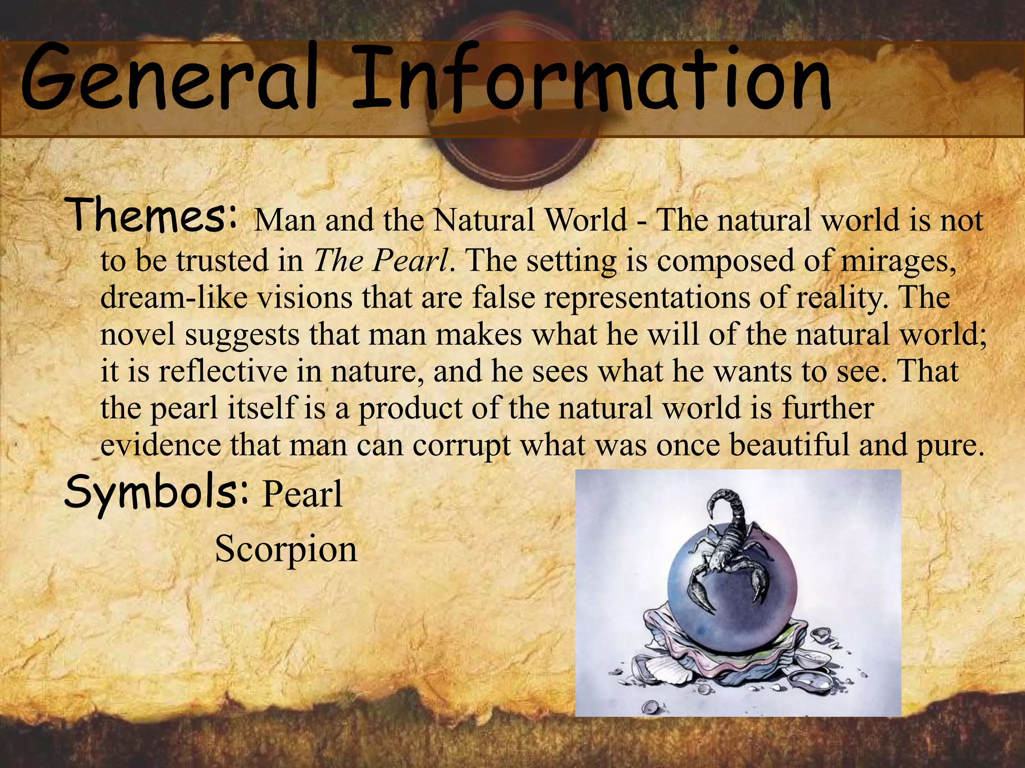 The pearl by John Steinbeck (about the book, author, characters and ...