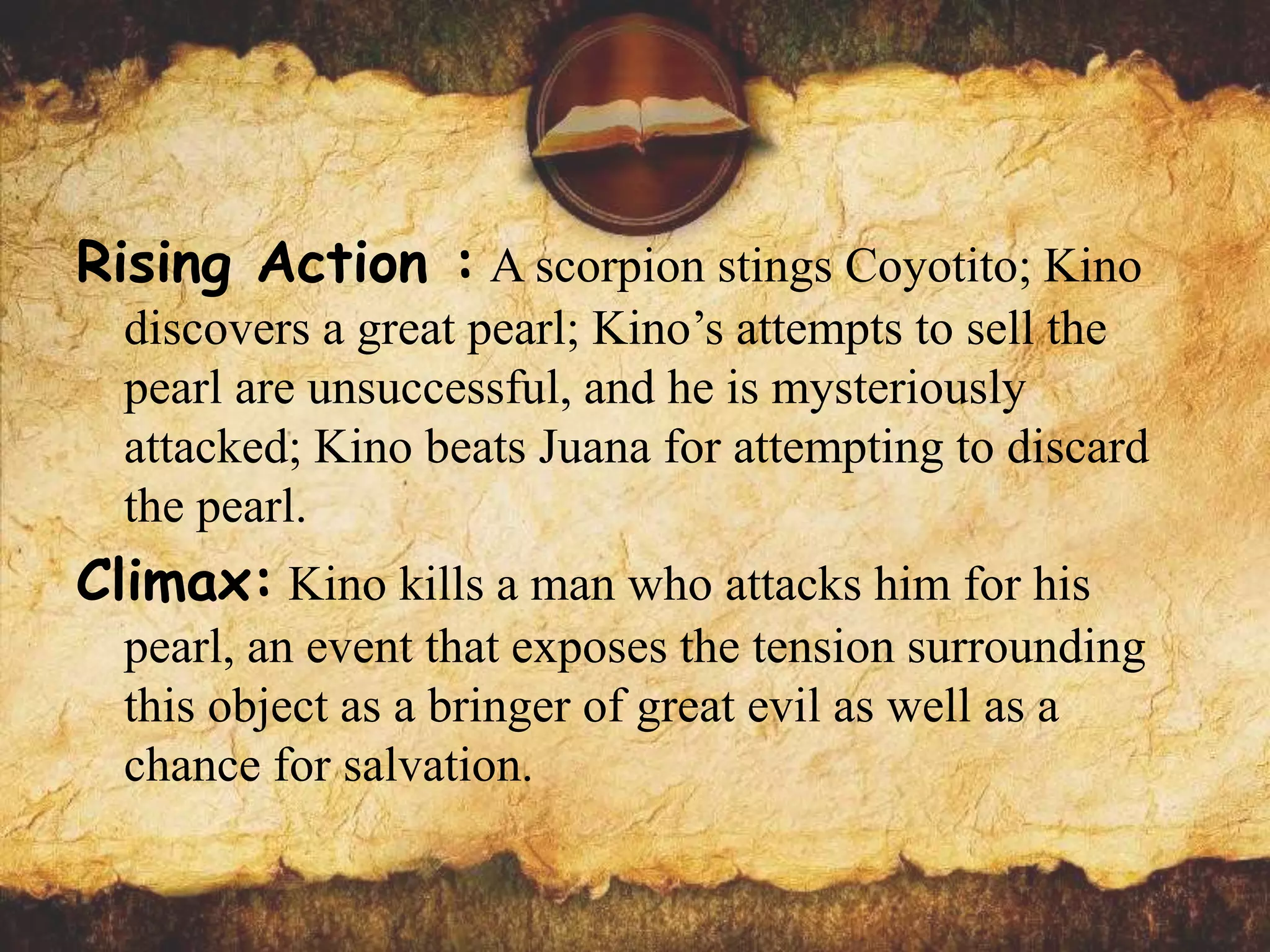 The pearl by John Steinbeck (about the book, author, characters and ...