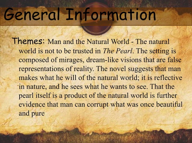 The pearl by John Steinbeck (about the book, author, characters and ...