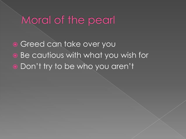 The Pearl | PPT