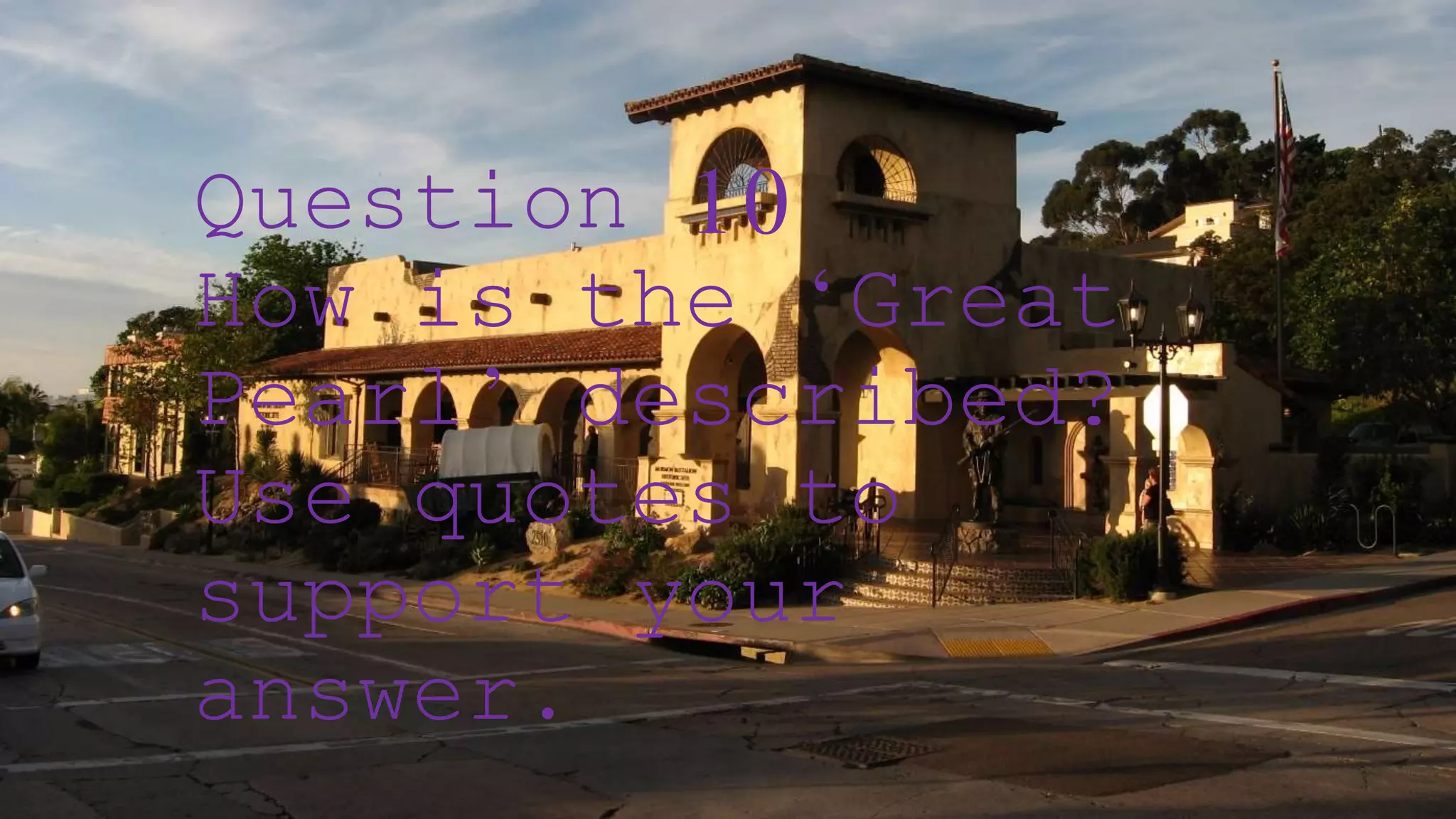 The pearl – chapter 2 listening task | PPT