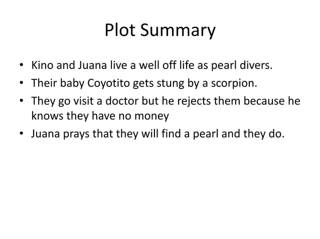 The Pearl Powerpoint | PPT