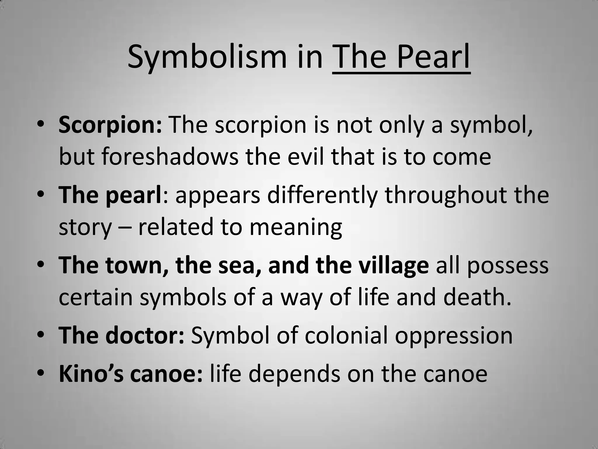 The pearl by John Steinbeck | PPTX