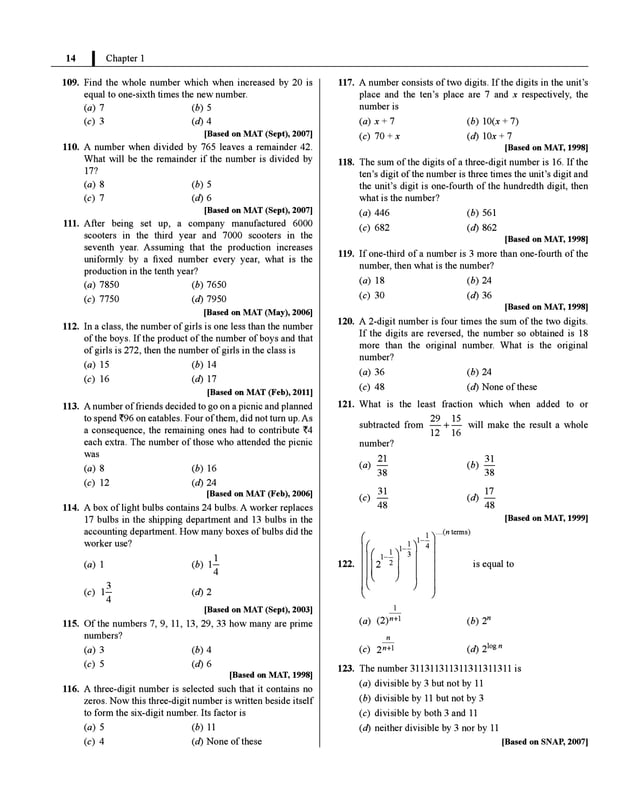 quantitative aptitude/ objective arithmetic | PDF | Free Download