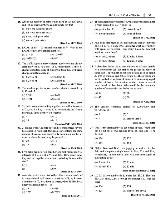 quantitative aptitude/ objective arithmetic | PDF | Free Download