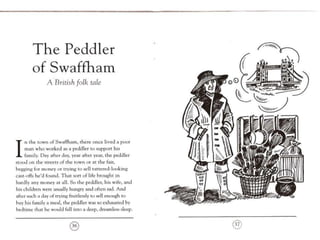 The Peddler Of Swaffham | PPTX
