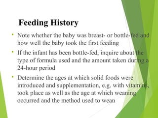 The pediatric history and physical examination | PPT