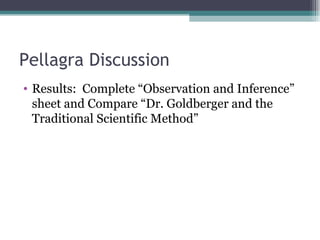 The Pellagra story | PPT