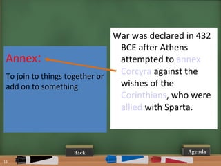 The peloponnesian war | PPT