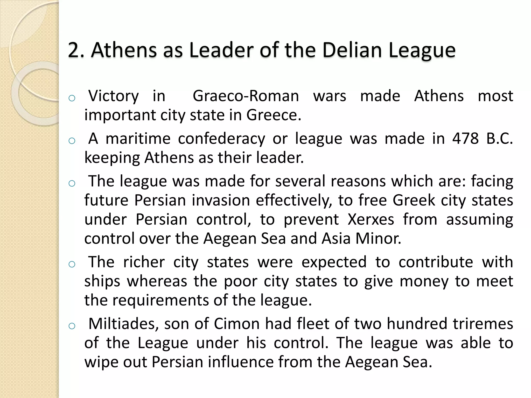 The Peloponnesian Wars | PPTX