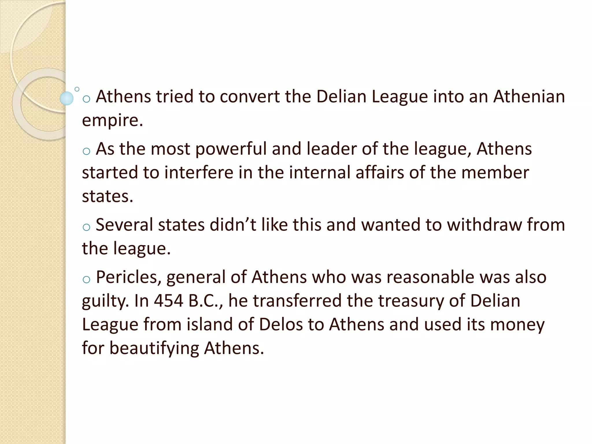 The Peloponnesian Wars | PPTX