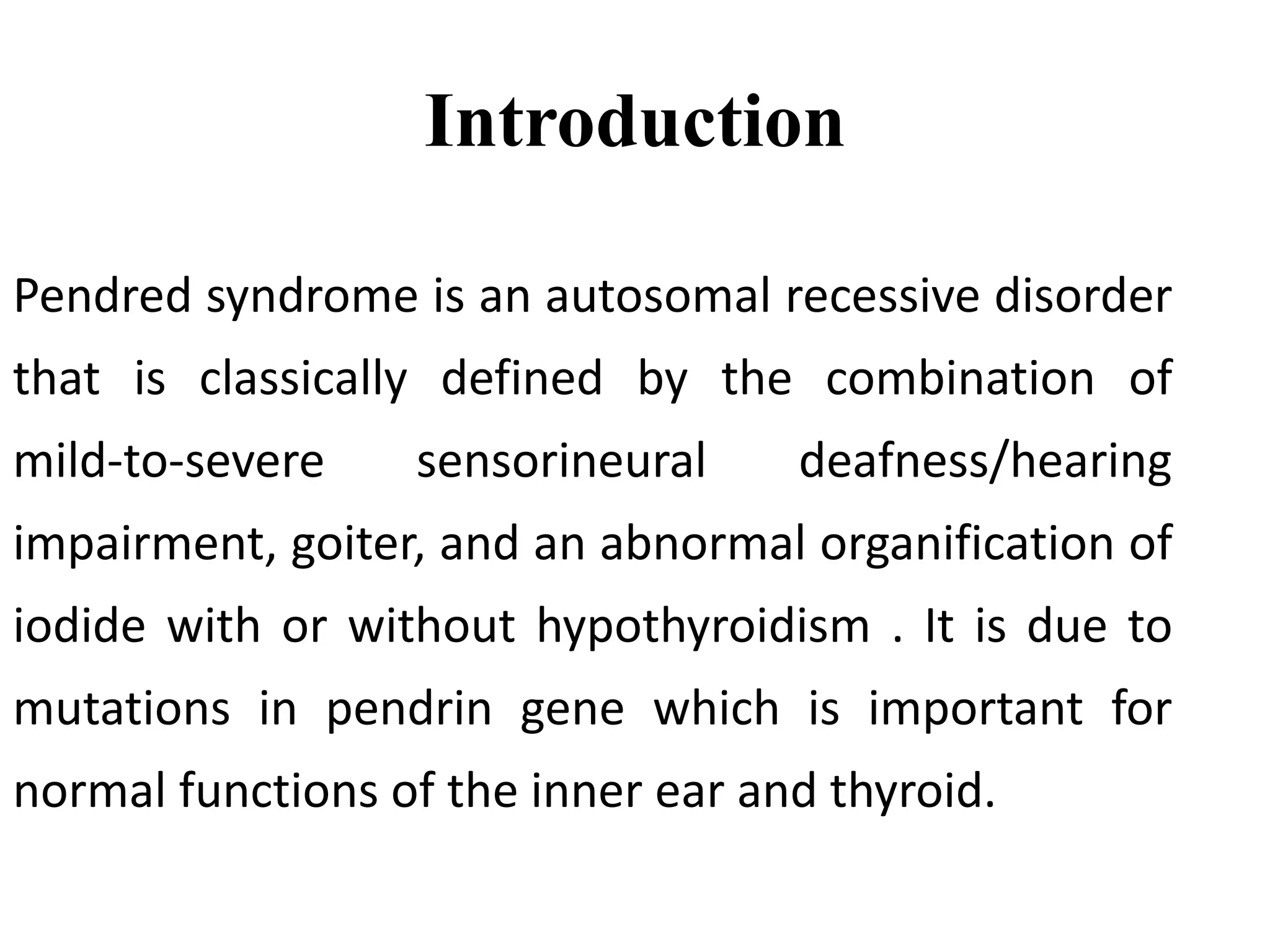 The pendred syndrome | PDF