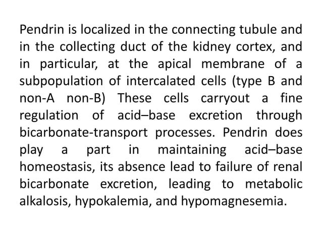 The pendred syndrome | PPT