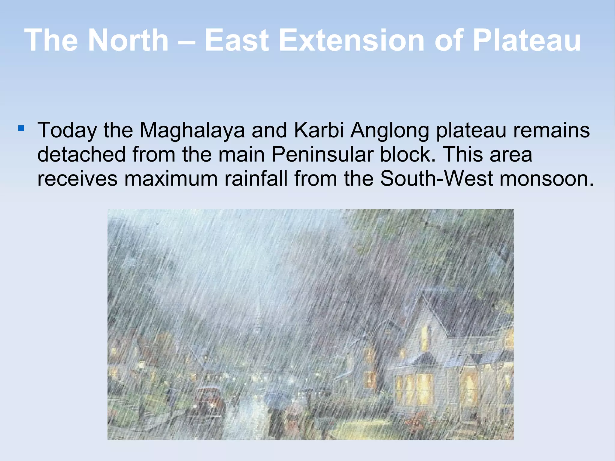 The peninsular plateau g | PPT