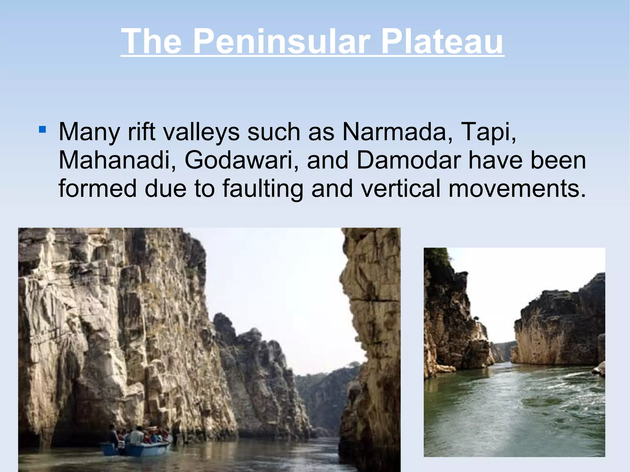 The peninsular plateau g | PPT