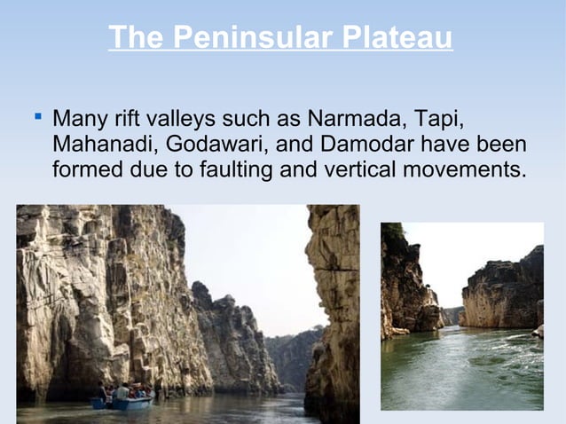 The peninsular plateau g | PPT | Asia Travel | Travel Locations