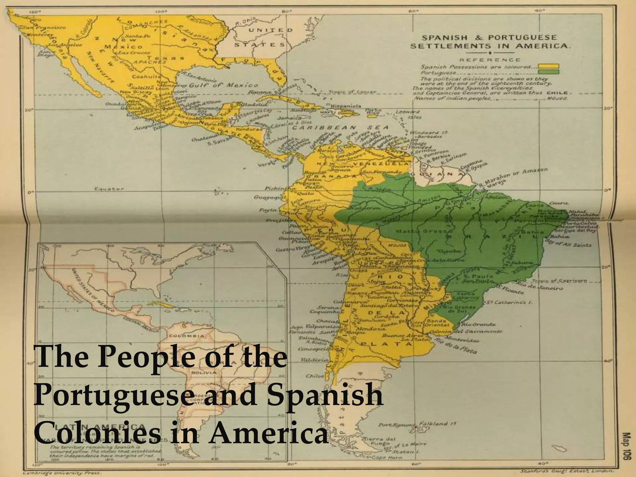 The people of the portuguese and spanish colonies | PPTX | Genealogy ...