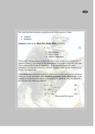 The Perception Model Of Mind | PDF