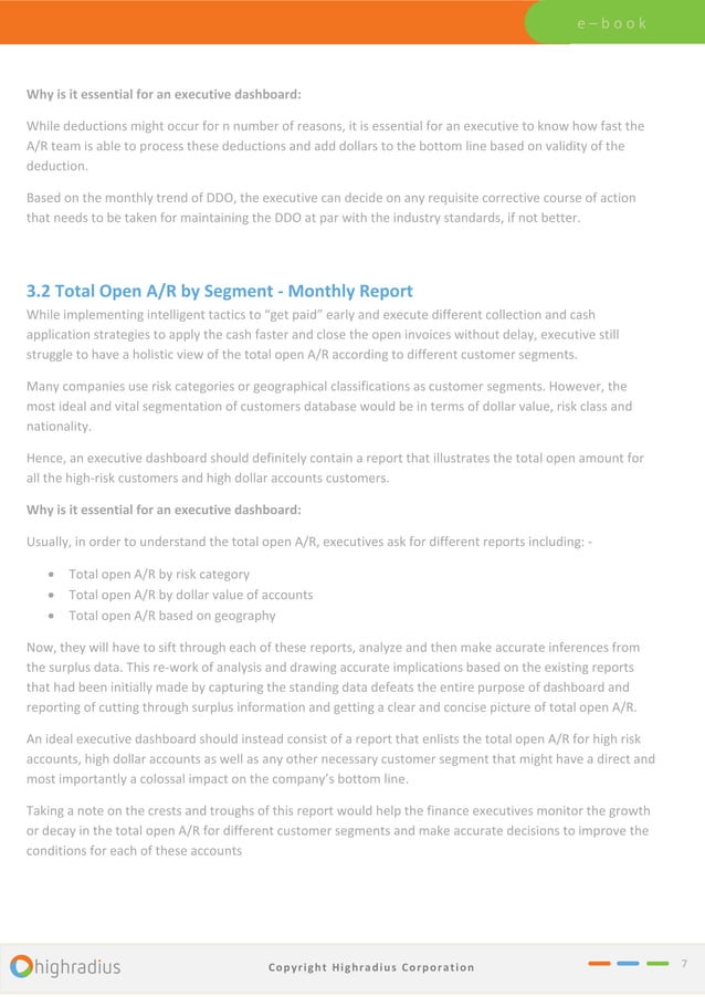 The Ideal A/R Dashboard: 5 Reporting Dashboards Required for Every ...