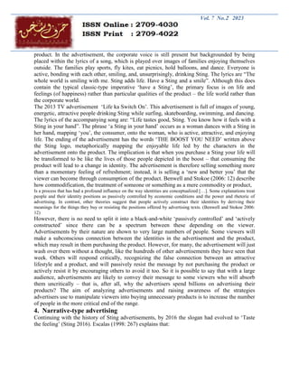 THE PERFECT BOOST AN ECO-LINGUISTIC ANALYSIS OF ENERGY DRINK ‘STING ...