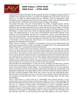 THE PERFECT BOOST AN ECO-LINGUISTIC ANALYSIS OF ENERGY DRINK ‘STING ...
