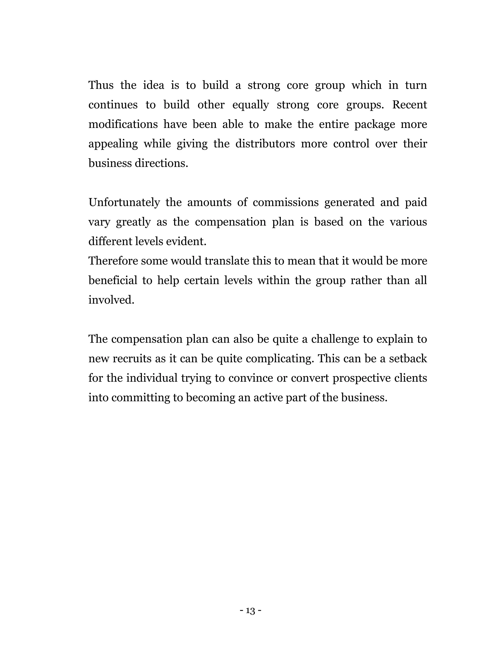 The perfect compensation_plan | PDF