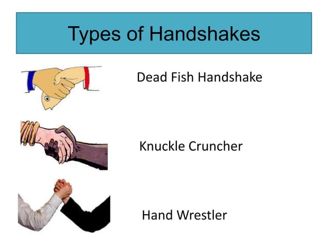 The Perfect Handshake | PPTX