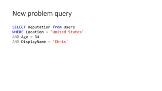 The perfect index | PPTX