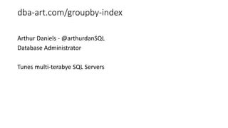 The perfect index | PPTX