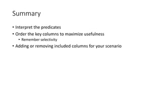 The perfect index | PPTX